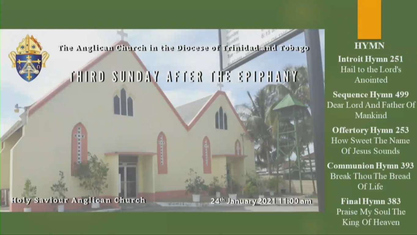 3rd Sunday After The Epiphany 2021
